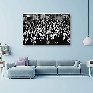 Overlook Hotel from Stephen King's The Shining Movie Poster Pictures for Living Room Painting Prints on Canvas Artwork for Kitchen Wall Decor for Bedroom Printed Canvas Modern Home Decorations (No Frame,16x24inch)