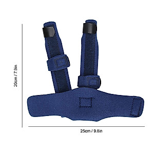 ZJchao Finger Splint, Comfortable Finger Brace Support for Broken Fingers Sprains Pain Relief Mallet Injury Arthritis Tendonitis, Left or Right Hand