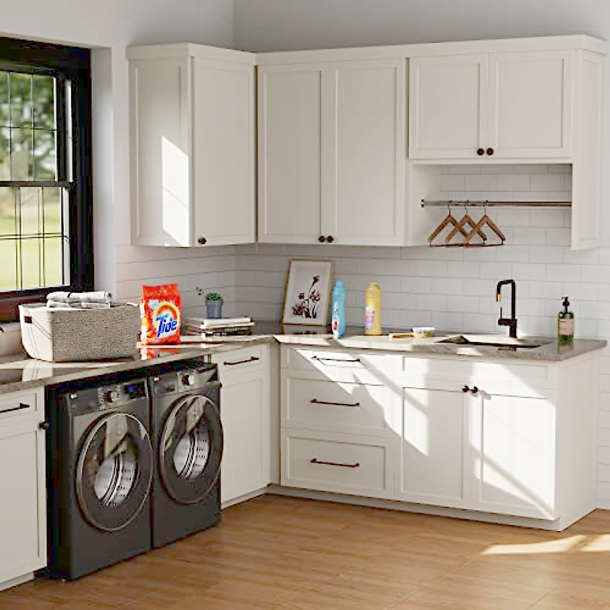 24 Undermount Luandry Sink -Mocoloo 24x18x12 Inch Utility Sink 16 Gauge Stainless Steel Under Counter Single Bowl 12 Inch Deep Laundry Room Utility Sinks