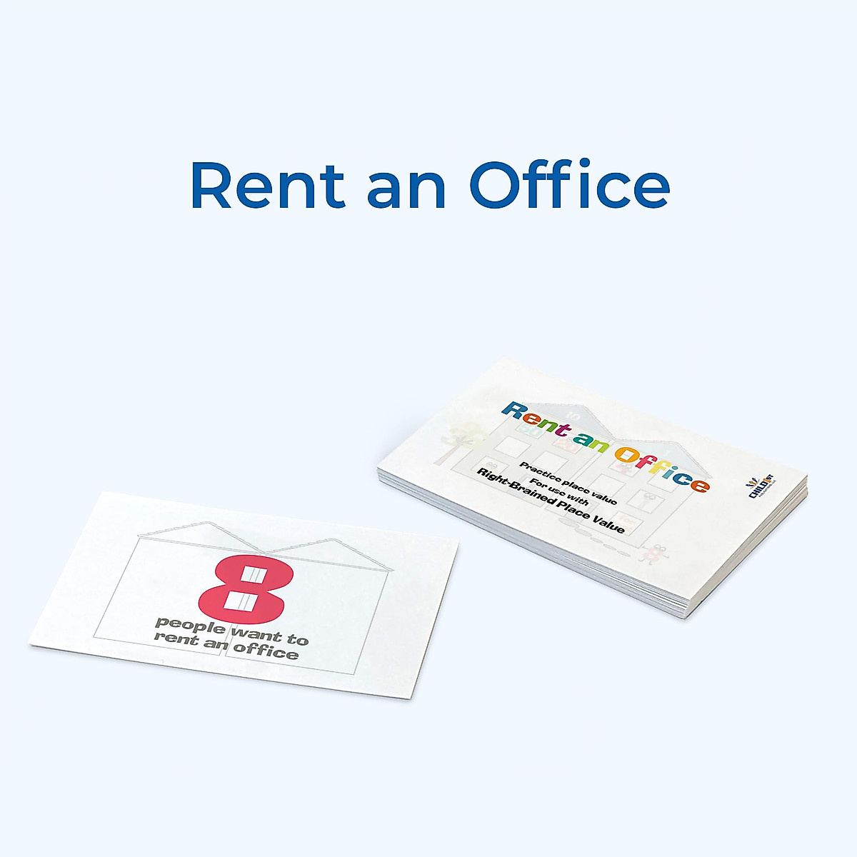 Right-Brained Addition & Subtraction Vol. 2, Book & Games