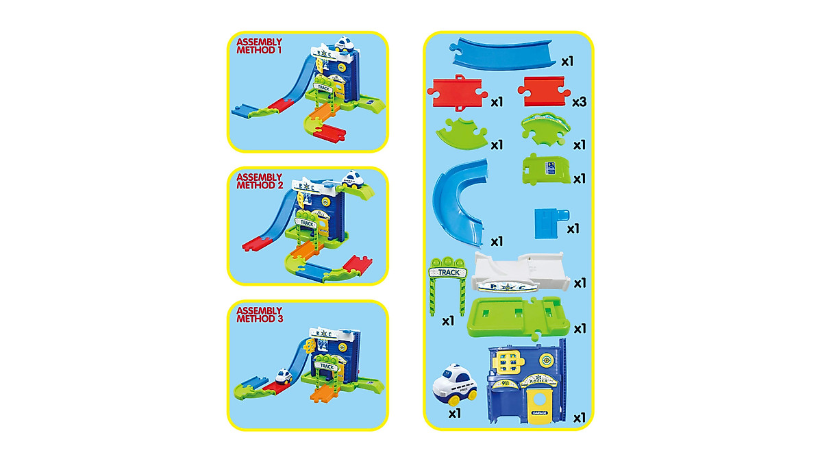 Exciting Toy Chef Go Go Drivers Garage Playset