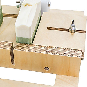 Wooden Soap Cutter for Soap Making Supplies Adjustable Wire Slicer Cutting Tool Handmade