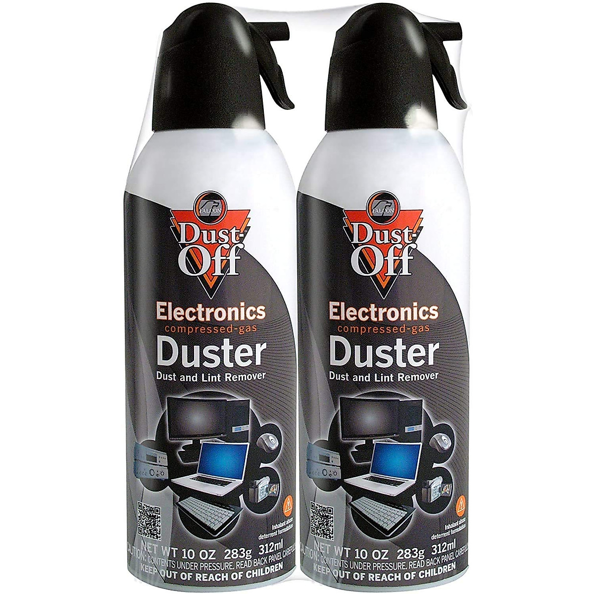 Dust-Off Disposable Compressed Gas Duster, 10 oz - Pack of 2