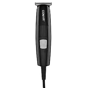 ConairMAN Trim Up, Hair Clippers for Men, Corded Detail Hair Clipper Home Hair Cutting Kit