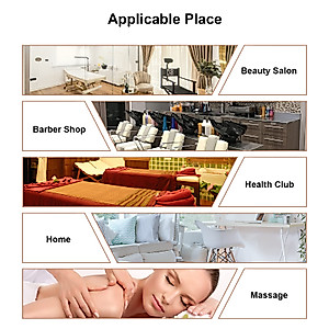 Beauty Salon Furniture Trolley Spa Styling Pedestal Rolling Cart 4 Shelf Abs Aluminum Elitzia ETTRO5