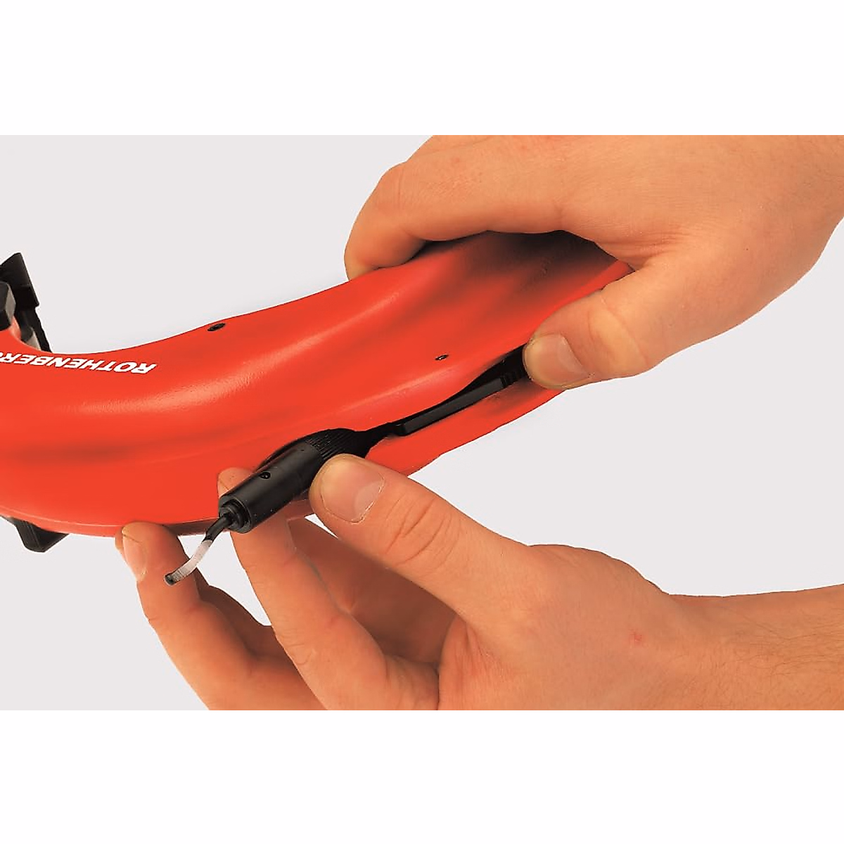 Rothenberger S16070032R Automatic Tube Cutter for Plastic Pipe, 2" - 5" O.D.