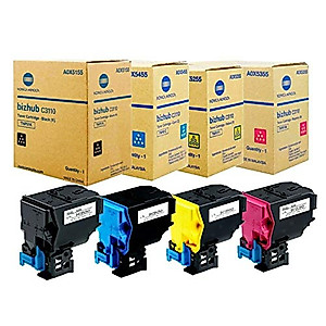 Konica Minolta TNP50 Standard Yield Toner Cartridge Set