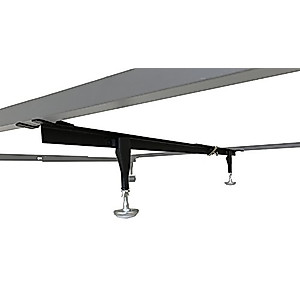Kings Brand Heavy Duty Metal Adjustable Bed Frame Center Support System, Queen/King/Cal King