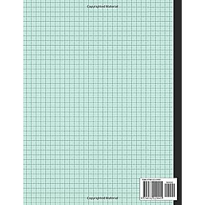 Graph Paper Notebook 8.5 x 11: Gridded Notebook with Graphing Paper for Math and Engineering Students and Teachers (Gifts for Math Lovers)