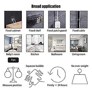 Adhesive Anti-Tip Furniture Straps,Cabinet Safty Anchor,Storage Shelf Wall Fixator,Children/Kids/Pet Protection Device,Bookshelf/Dresser/Wardrobe/Cupboard/Locker/Baby Bed Accessories(8pcs)