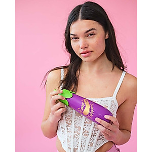 xo, Fetti Bachelorette Party Eggplant Water Bottle, 16 oz | Bach Party Decoration, Bridesmaid Favor, Bride to Be Gift + Bridal Shower Supplies