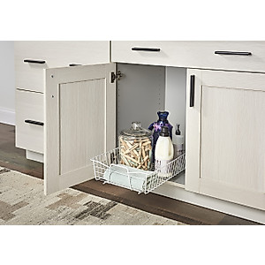 ClosetMaid 53052 14-Inch Wide Cabinet Organizer, White