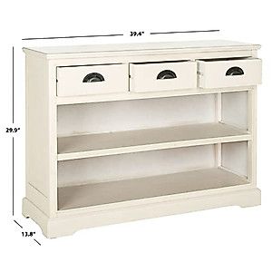 Safavieh AMH5727B Bookshelf, 0, White
