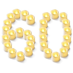 Homemory Absolutely Value 60Pcs LED Tea Lights