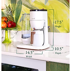 Café Specialty Grind and Brew Coffee Maker | Single-Serve Option | 10-Cup Thermal Carafe| WiFi Enabled Technology | Smart Home Kitchen Essentials | SCA Certified, Barista-Quality Brew