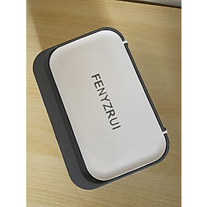 FENYZRUI Plastic Storage Containers for Household Or Domestic use Strong Plastic Rectangular with Lid Suitable for Dryer Sheet, 7.24" X 4.88" X 2.95" Gray 1 Pcs