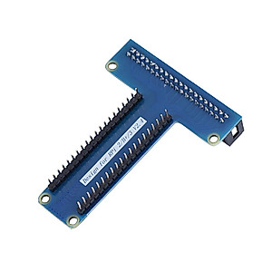 T-Type GPIO Extension Module Board Adapter with 40Pin Ribbon Flat Cable for Raspberry Pi 1B+/ 2B/ 3B