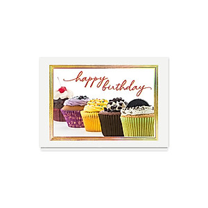 The Gallery Collection - Birthday Cards Assortment Box (35 Cards), Foil & Embossing (Birthday 2)