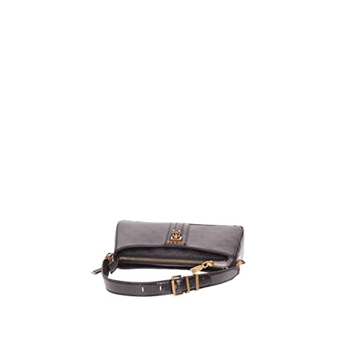 GUESS Ginevra Elite Shoulder Bag, Coal Logo
