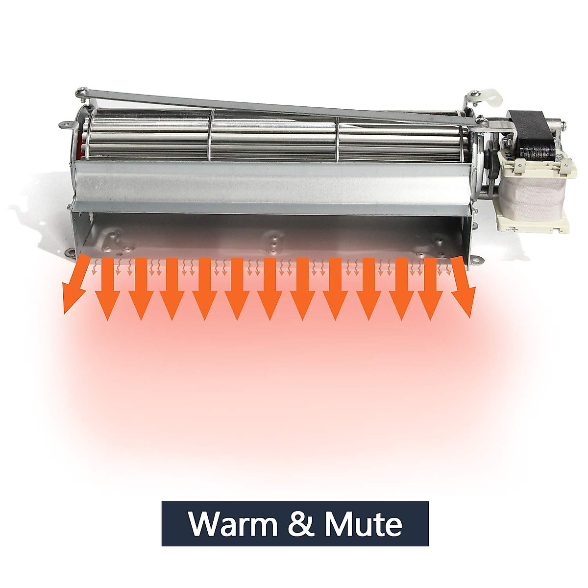 Hongso GFK4, FK12, FK24, FK4 Replacement Fireplace Blower Fan Unit for EM3030LH-85, Heatilator NDV4236I, Monessen, Vermont Castings, Majestic, Lopi, Rotom R7-RB12