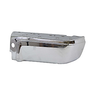 BUMPERS THAT DELIVER - Chrome, Steel Rear Right RH Bumper End for 2008-2016 Ford Super Duty F-250 F-350 08-16, FO1105122