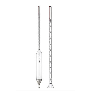 Relative Density (Specific Gravity for Light Liquids) Hydrometer (ASTM 82H)
