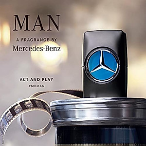 Mercedes-Benz Man - Elegant Fragrance With Sensual, Floral, Woody Notes - Mesmerize The Senses With Original Luxury Men’s Eau De Toilette Spray - Endless Day Through Night Scent Payoff - 1.7 OZ