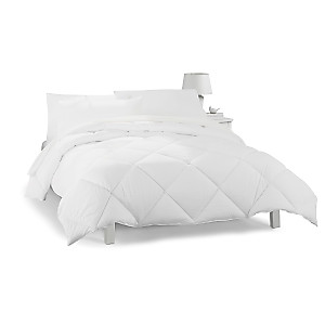 Serta Air Dry Extra Warmth Quilted Microfiber Fill Down Alternative Comforter, Twin, White