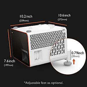 BenQ X3000i True 4K UHD 4LED Gaming Projector | 3000 Lumens | 1080p 240Hz 4.2ms | 100% DCI-P3 | Preset Game Modes | Android TV | 10W TreVolo Speakers | HDMI | 2D Keystone | eARC | 3D | PS5 | Xbox
