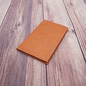 ag wallets Genuine Leather Mens Long ID 19 Credit Card Security Wallet (RFID Tan Butter Touch Leather)