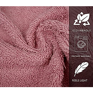 ZUPERIA Classic Towels, Face Washcloths (24 Pack, 12" x 12") 100% Cotton Premium Quality and Ultra Soft Wash Cloth Set for Bathroom and Home | Highly Durable High Absorbency and Stylish