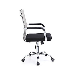 Hodedah Import Mesh Office Chair Black