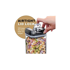 AIRTIGHT CONTAINER SETS FOR FOOD STORAGE 7 PIECE SET