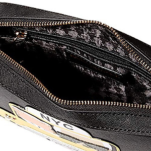 Karl Lagerfeld Paris womens Maybelle Camera Crossbody Cross Body, Taxi Yellow, One Size US