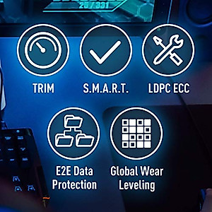 TEAMGROUP T-FORCE CARDEA ZERO Z330 1TB with SLC Cache Graphene Copper Foil 3D NAND TLC NVMe PCIe Gen3 x4 M.2 2280 Gaming Internal SSD (Read/Write 2,100/1,700 MB/s) for Laptop & Desktop TM8FP8001T0C311