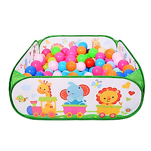 BEESTECH Toddler Ball Pit, Large Pop Up Animal Ball Pits, Play Tent for Babies Toddlers Boy Girls 1, 2, 3 Years Old, Indoor Outdoor Play(Balls Not Included)