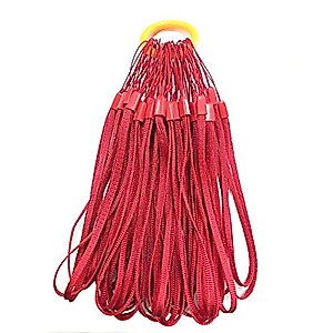 Hand Wrist Strap Lanyard for Cell Phone, USB Flash Drive, Mp3, Mp4, Mini Camera (50pcs, Red)