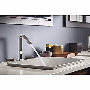Kohler K-14661-4-CP Loure Bathroom Sink Faucet, One Size, Polished Chrome