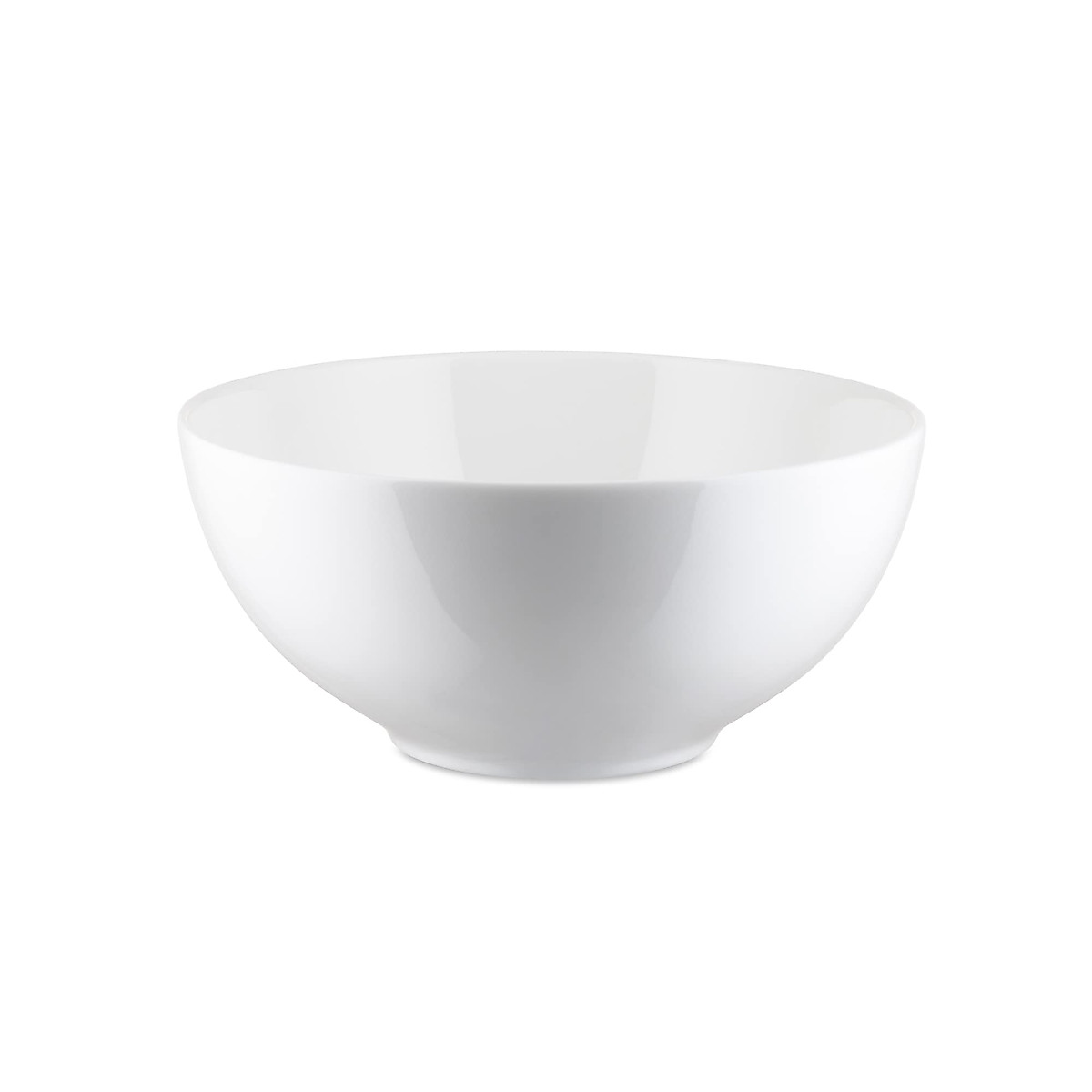 Alessi "All-Time" Salad Serving Bowl in Bone China, White, 20cm