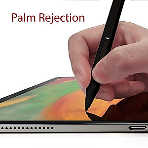 BoxWave Stylus Pen Compatible with HP Pavilion x360 Convertible 2-in-1 (14") - ActiveStudio Active Stylus, Electronic Stylus with Ultra Fine Tip - Jet Black