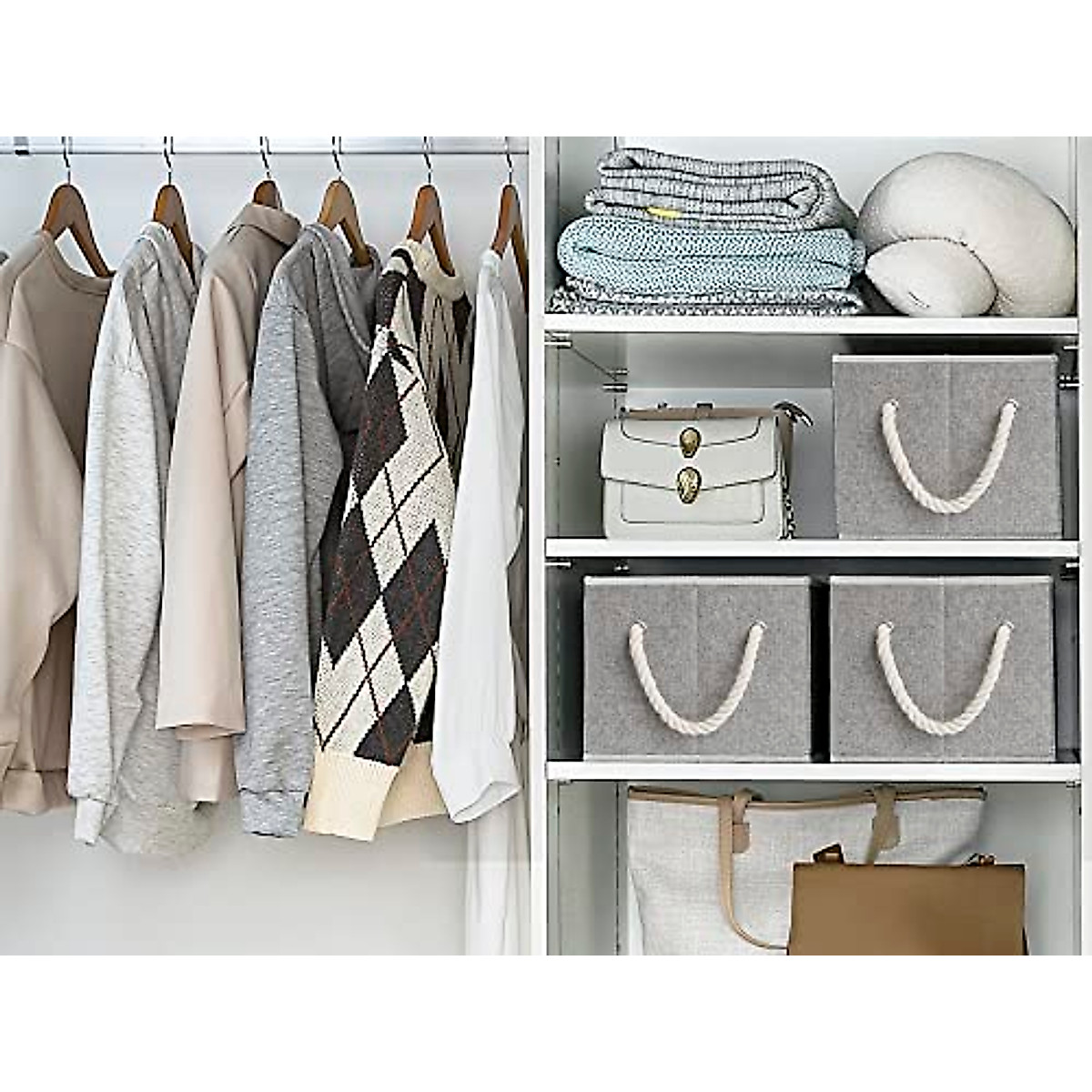 StorageWorks Closet Storage Bins