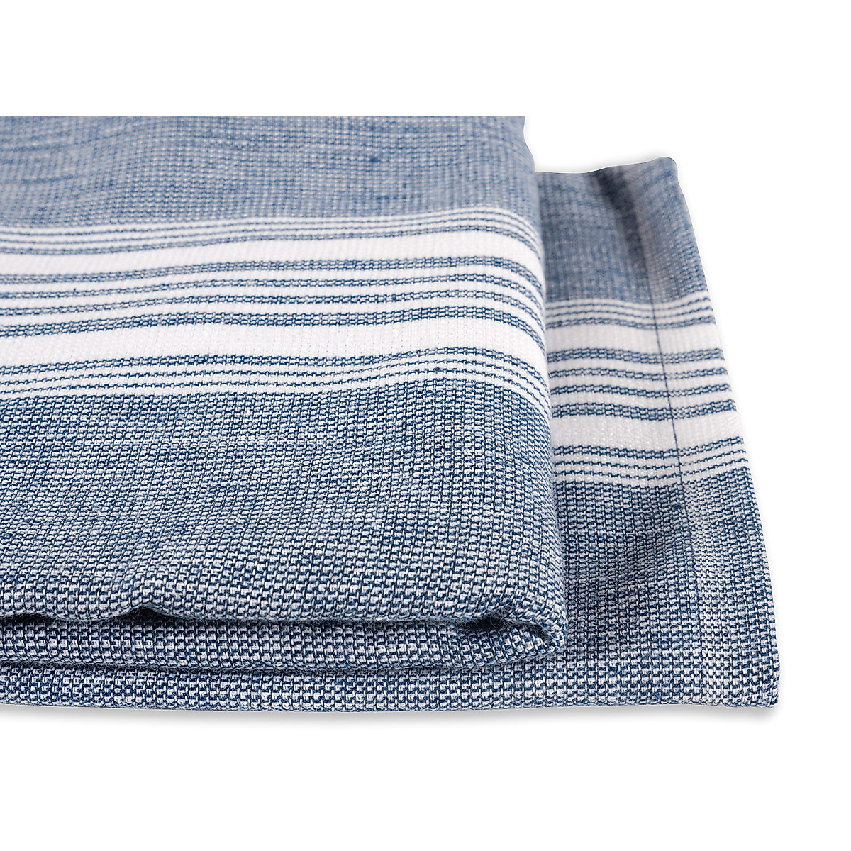 KAF Home Strada Reversible Kitchen Towel - Set of 6, Oversized 20 x 30 Inch, 100% Cotton Dish Towels - Made in Turkey