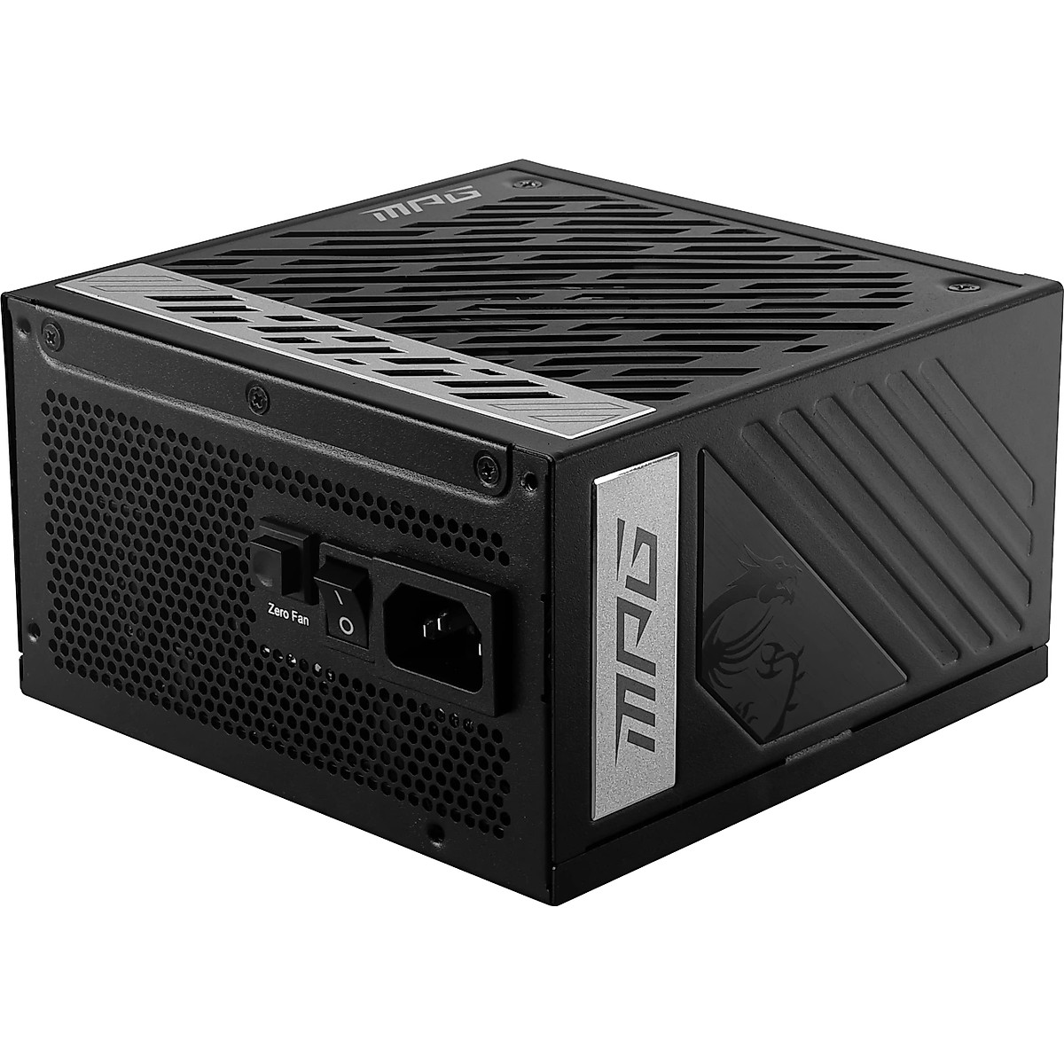 MSI MPG A1000G Gaming Power Supply - 80 Plus Gold Certified 1000W - 0% RPM Mode - Fully Modular - 100% Japanese 105°C Capacitors - Compact Size - ATX PSU