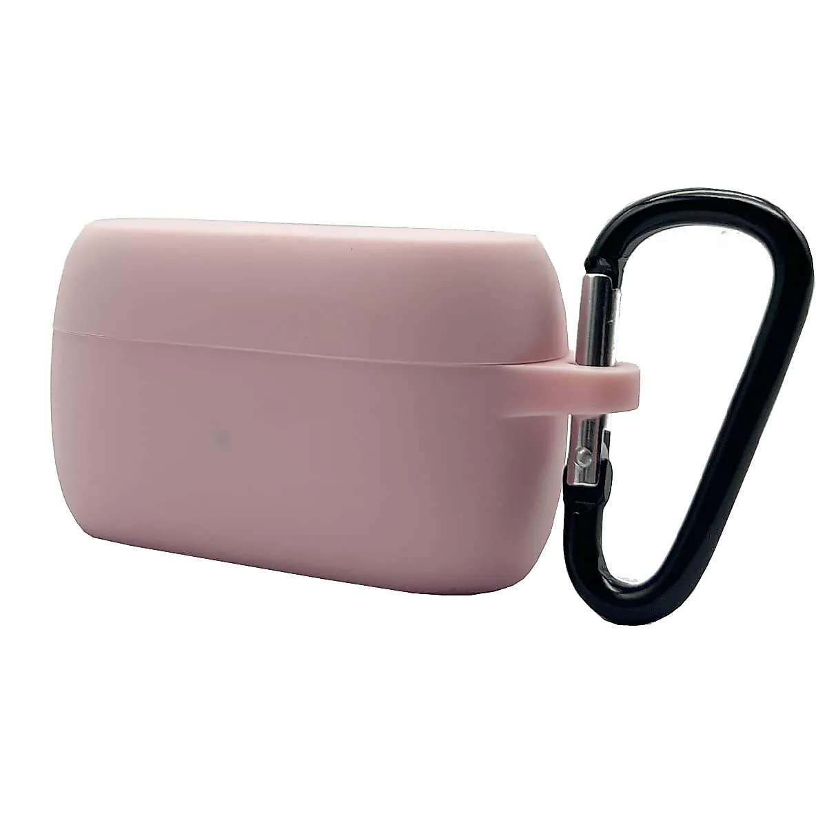 Silicone Carrying Case Compatible with Jabra Elite 3,Seadream 2Pack Portable Silicone Scratch Shock-Absorbing Protective Cover Skin with Carabiner (Pink+Purple)