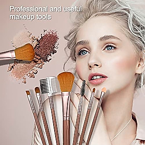 All in One Makeup Kit For Women Girls Teens 16 Colors Eyeshadow Palette Liquid Foundation Eyeliner Pencils Contouring Stick Lip Gloss Eyebrow Pencils Mascara Powder Puff 7Pcs Makeup Brushes Makeup Gift Sets