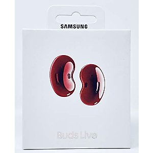 Samsung Galaxy Buds Live, Wireless Earbuds w/Active Noise Cancelling (Mystic Red)