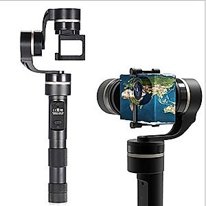 GOWE 3 Axis Brushless Handheld Steady Gimbal Gyro Stabilizer for GoPro Hero3 3+ 4 Xiaoyi SJCAM Series Action Camera