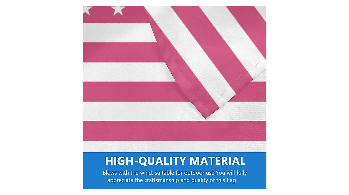 Custom Pink American Flag - Personalize Your Own!