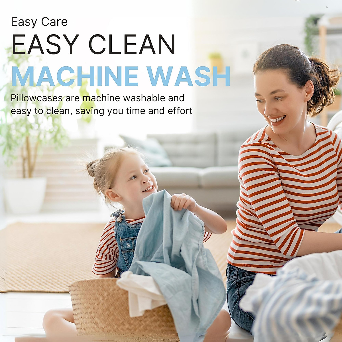 King Pillow Cases Set of 2 - Ultra Soft Hotel Quality Pillowcase Covers - Luxury Comfy Cozy Bedding for Women, Men, Kids & Teens - Machine Washable Pillow Protectors - 2 Pieces Set - King Size Cream