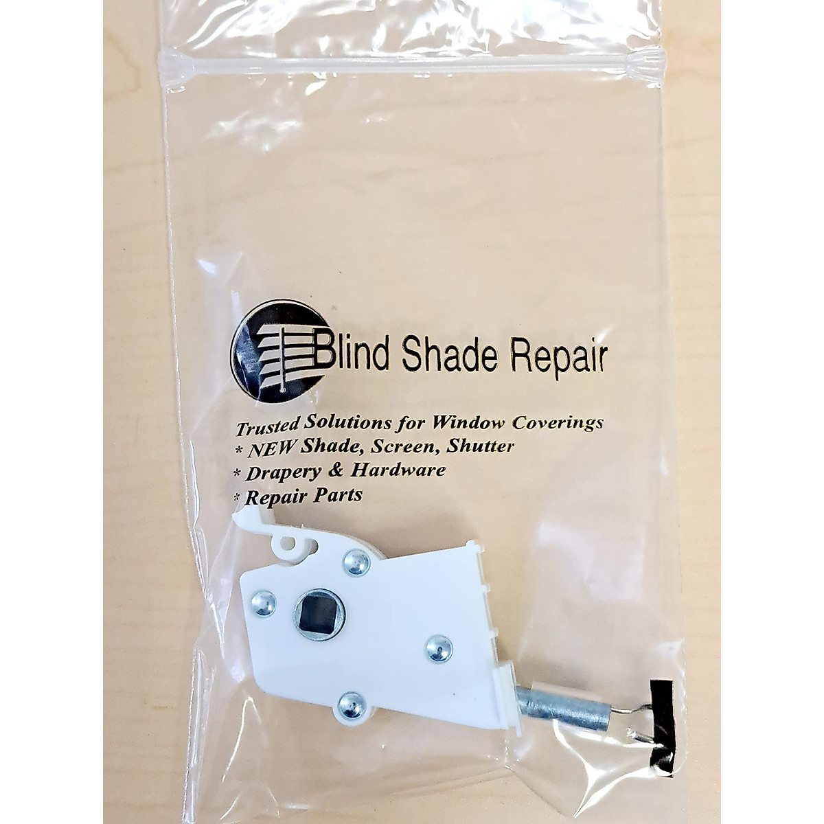 Heavy Duty Square Hole Wand Tilter High Profile for Horizonal Blinds (White, Pack of 1)